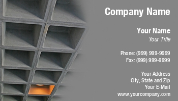 Ceiling Business Cards