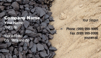 Building Materials Business Cards