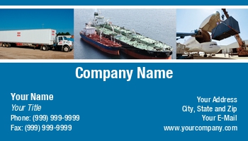 Customs Broker Business Cards