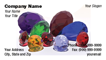 Gemstones Business Cards