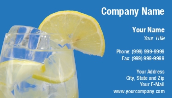 Liquor Business Cards