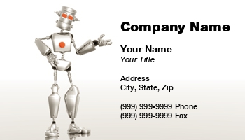 Robot Business Cards