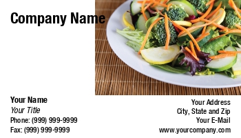 Salad Bars Business Cards