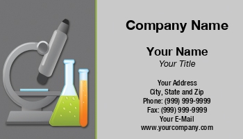 Chemical Engineer Business Cards