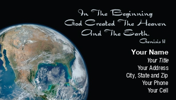 Geophysicist Business Cards