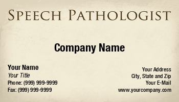 Pathologist Business Cards
