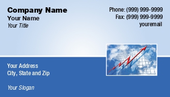 Commodity Broker Business Cards