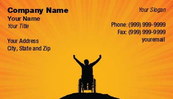 Disability Business Card Ideas