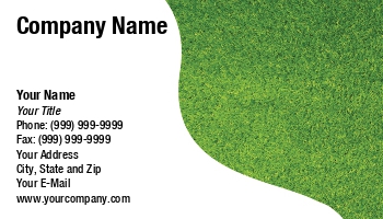 Turf Business Cards