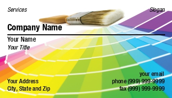 Color Consultant Business Cards