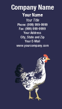 Poultry Business Cards