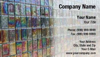 Tile Finisher Business Cards