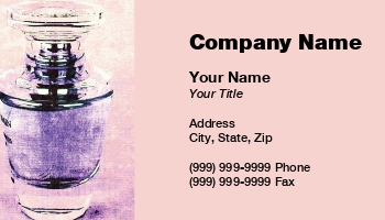 Perfume Business Cards
