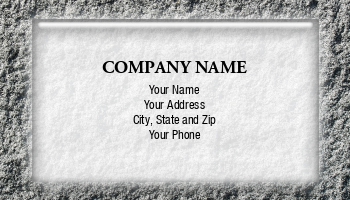 Granite Business Cards