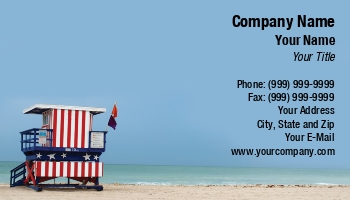 Lifeguard Business Cards