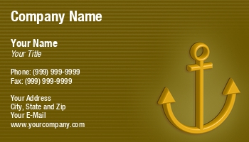 Navy Business Cards