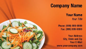 Salad Bars Business Cards