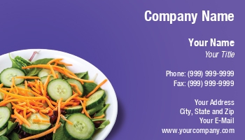 Salad Bars Business Cards