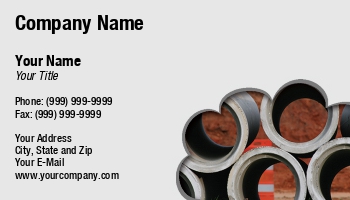 Sewer Business Cards