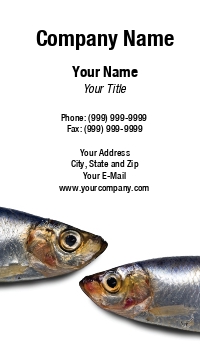 Fish Restocking Business Cards
