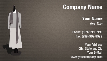 Costume Designer Business Cards