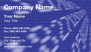 Scientific Business Cards