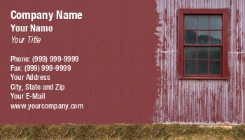 Siding Contractor Business Cards