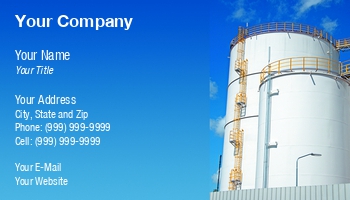 Boiler Operator Business Cards