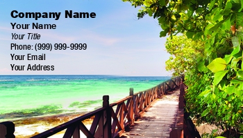 Tour Operator Business Cards