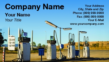 Oil Services Business Cards