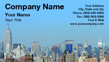 City Planner Business Cards