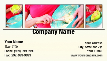 Cooking Business Cards