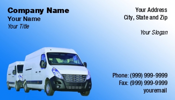 Shipping Company Business Cards