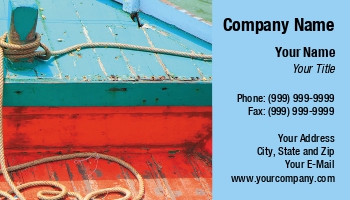Marine Services Business Cards