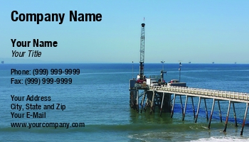 Oil and Gas Business Cards
