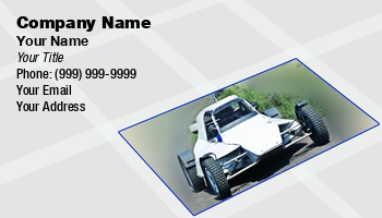 Auto Racing Business Cards