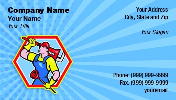 Pipefitter Business Cards