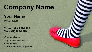 Clowns Business Cards