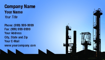 Oil Services Business Cards