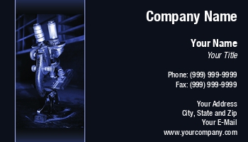 Pathologist Business Cards