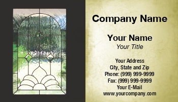 Window Business Cards