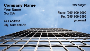 Glazier Business Cards