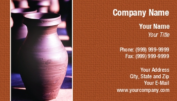 Pottery Business Cards