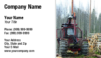 Forestry Mulching Business Cards
