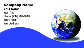 Geophysicist Business Cards