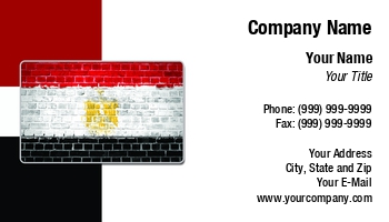 Country of Egypt Business Cards