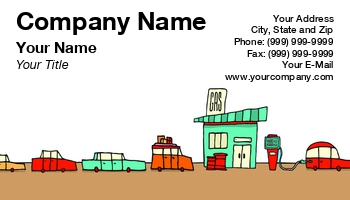 Oil Services Business Cards