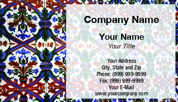 Tile Designer Business Cards