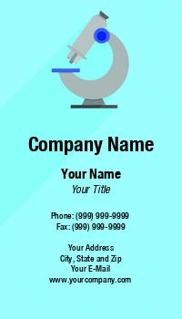 Medical Laboratory Business Cards