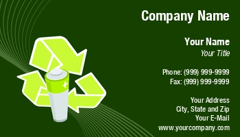 Battery Business Cards